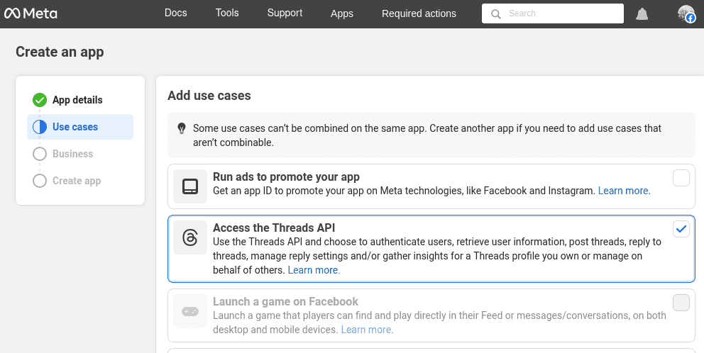 Threads - Postiz Docs